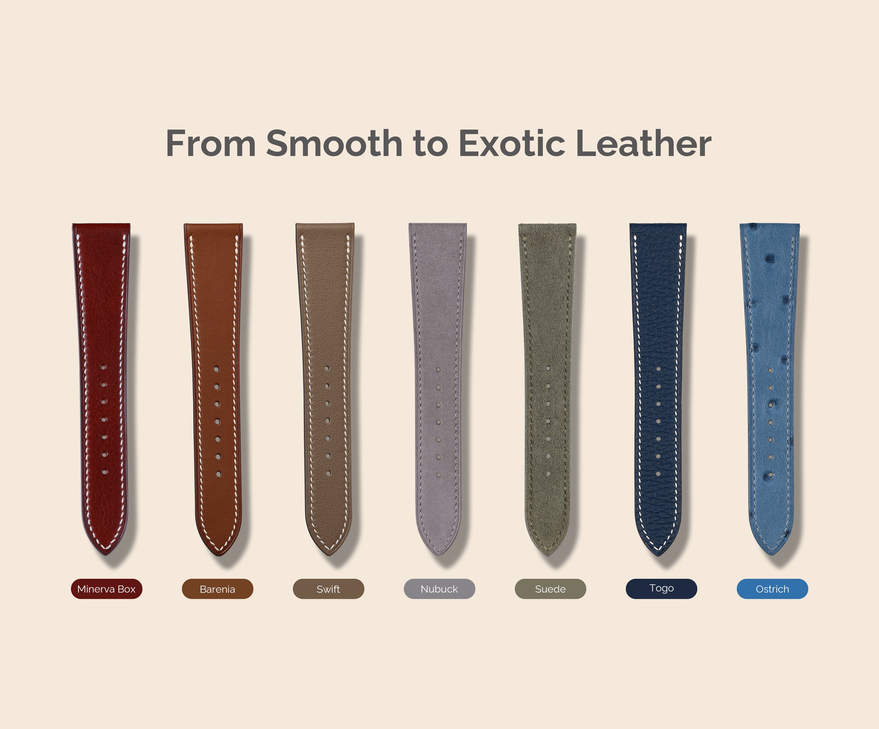 Explore Our Collection of High-Quality Watch Straps – Atelier Tamago